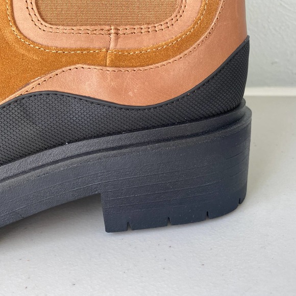 Sam Edelman | Shoes | Nwt Sam Edelman Lulia Lug Sole Chelsea Boot Camel ...